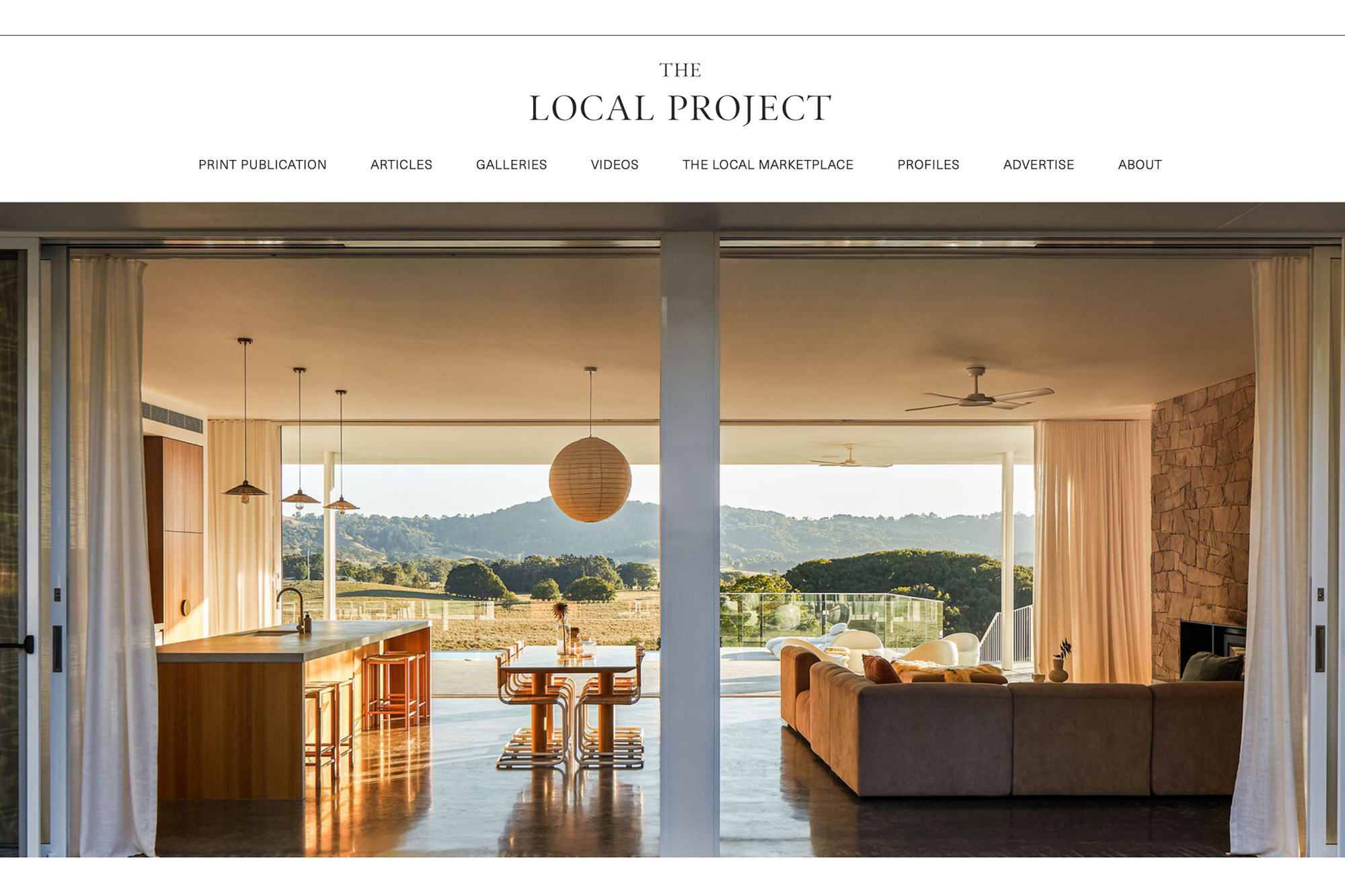 THE LOCAL PROJECT - "Modernity in the Hinterland" - Davis Architects